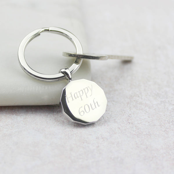 1956 70th Birthday Personalised Threepence Keyring – charlieboots